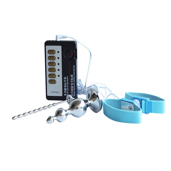 Electric Shock Massager Cock Ring Penis Ring Electric Shock Orgasm Tre – osescom