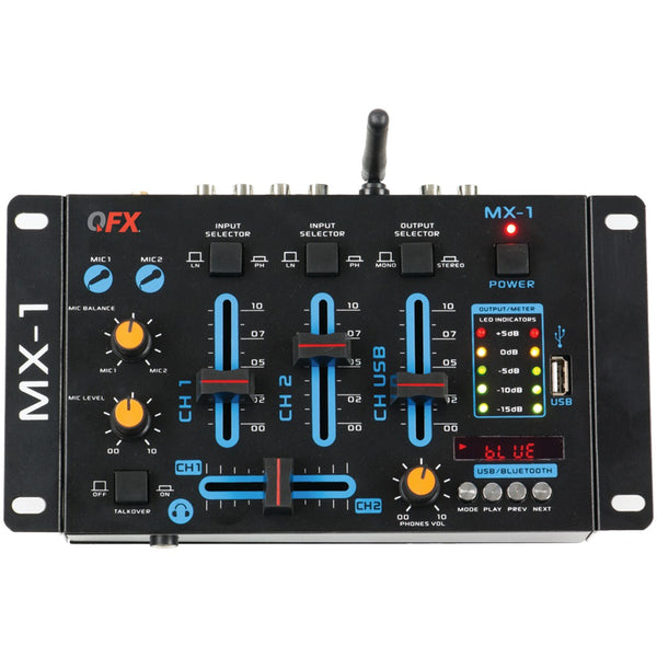 Qfx 3-channel Mx-1 Professional Mixer – osescom