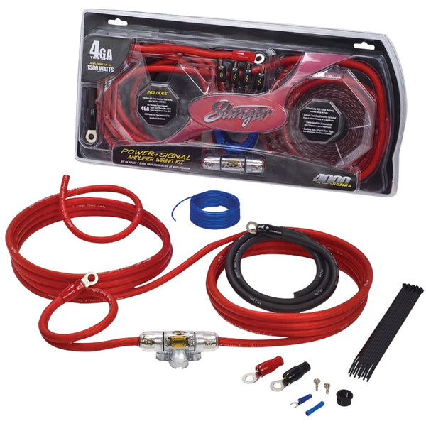 Stinger 4000 Series Power & Signal Wiring Kit (4 Gauge) – osescom