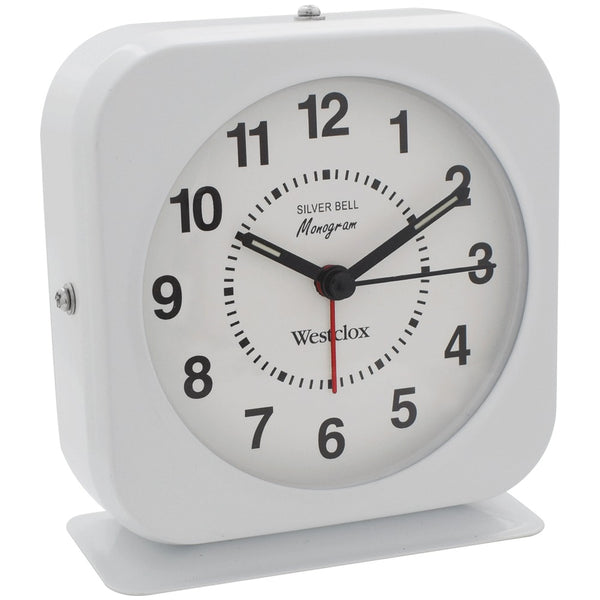 Westclox Bell Alarm Clock With Metal Case – osescom