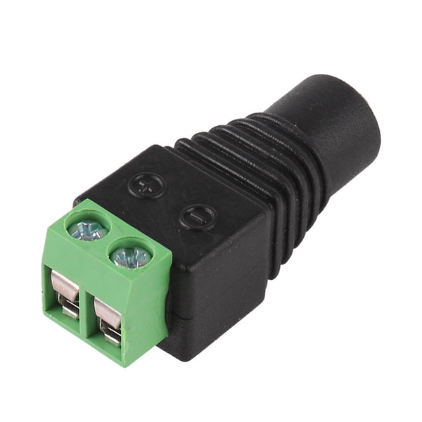 12V DC Power Jack Connector Female Cable Adapter Plug for LED Light ...
