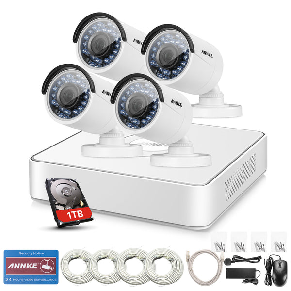 8CH 960P sPOE Indoor Outdoor Night Vision Security Cameras System – osescom